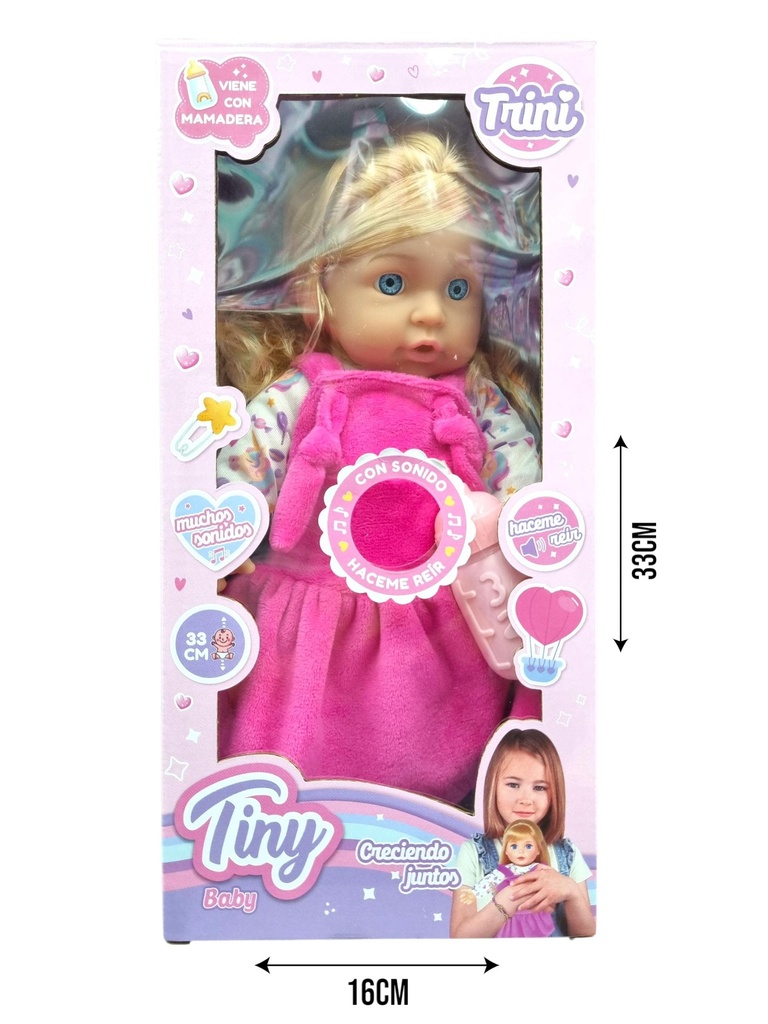 55791 BEBOTE CON PELO 32CM | nuevaroma.online